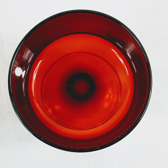 Luminarc | Dining | Luminarc Verrerie Darques Ruby Red Dessert Cup ...